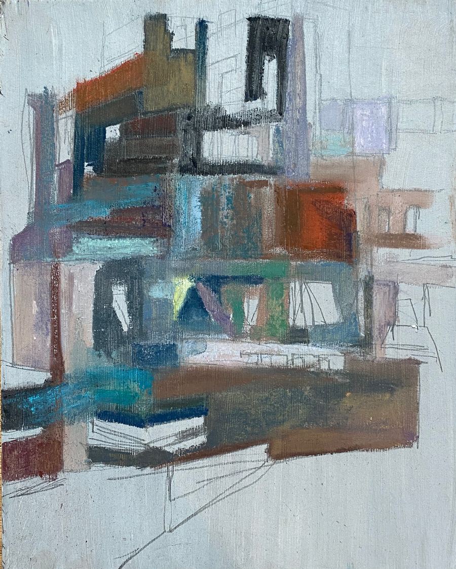 Tower Building by Patricia Paolozzi Cain – Broth Art